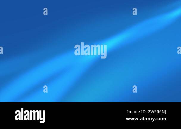 Blue wave 4K. 50 fps. Seamless looping. Abstract animation of a 3D ...