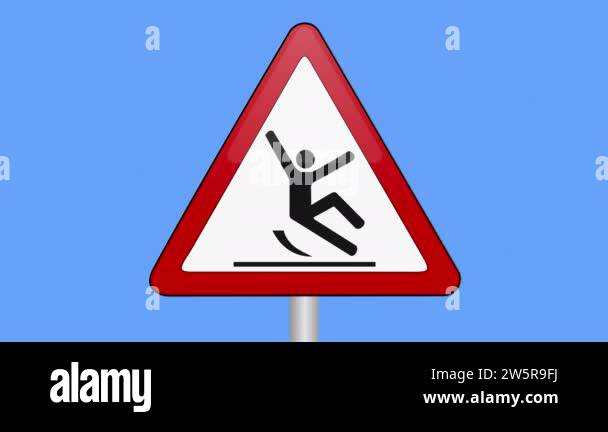 The international hazard or warning signs are recognizable symbols ...