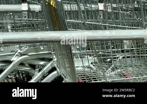 Stack of trolleys Stock Videos & Footage - HD and 4K Video Clips - Alamy