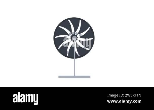 Perpetual motion machine. Animation, alpha channel enabled. Cartoon ...