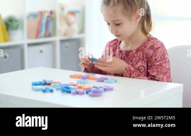 Girl counting math Stock Videos & Footage - HD and 4K Video Clips - Alamy