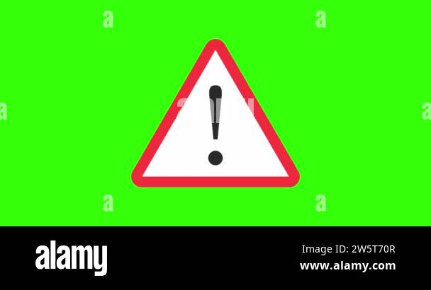 Green screen warning sign Stock Videos & Footage - HD and 4K Video ...