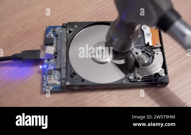 Smashed hdd Stock Videos & Footage - HD and 4K Video Clips - Alamy