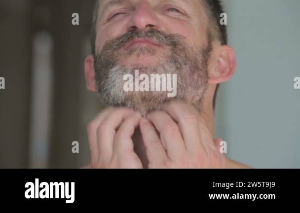 Man scratching beard people Stock Videos & Footage - HD and 4K Video ...