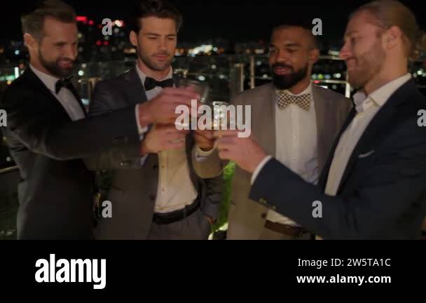 Luxury millionaire party group Stock Videos & Footage - HD and 4K Video ...