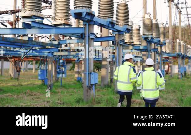 African electrical in electric substation Stock Videos & Footage - HD ...