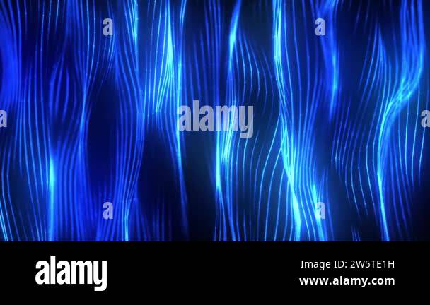 Abstract Plexus Lines Strings Flowing Seamless Loop/ 4k animation of an abstract technology ...