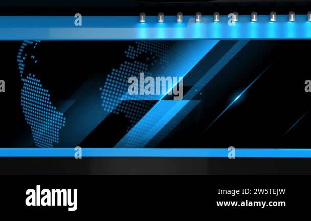 Tv studio. News room. Studio Background. Blue. Newsroom bakground ...