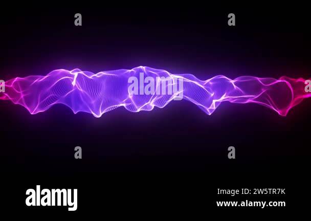 Abstract Beautiful Patterns Waving Background Loop 4k Animation Of An
