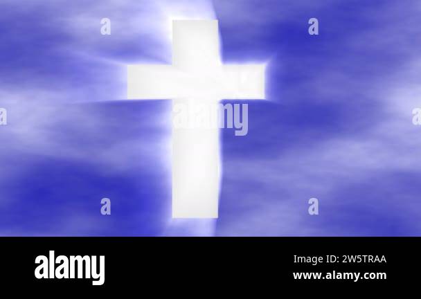 cinematic screensaver God is with us, hallelujah in motion, animated ...