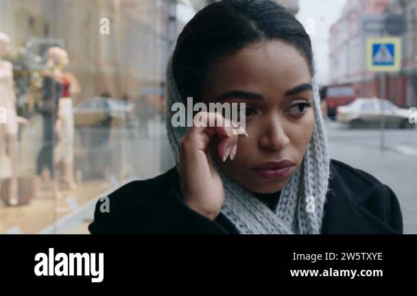 Sad black woman mall Stock Videos & Footage - HD and 4K Video Clips - Alamy