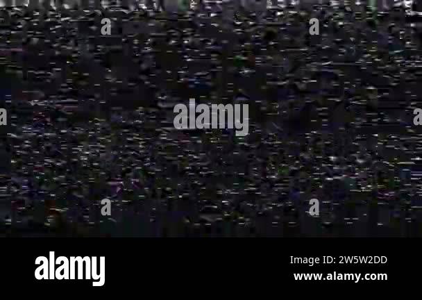 Dynamic TV glitch noise effects. Visual video effects, background ...
