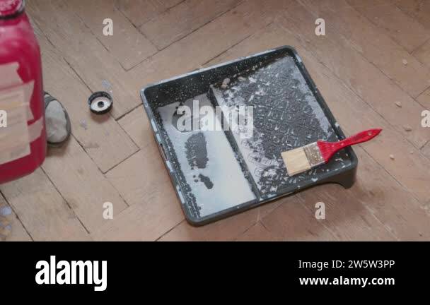 Paint brush construction tool Stock Videos & Footage - HD and 4K Video ...