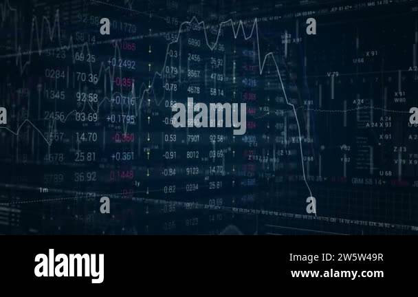 Stock Market Crash.Quotes.Line Graph and diagram.Business and marketing ...