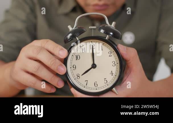 Time management concept work male executive Stock Videos & Footage - HD ...