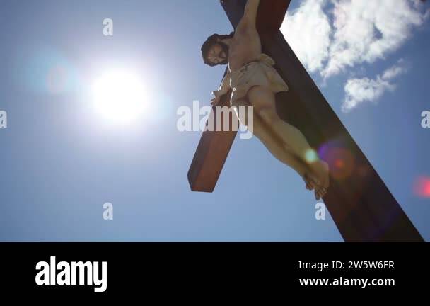 Jesus Christ Crucified Stock Video Footage - Alamy