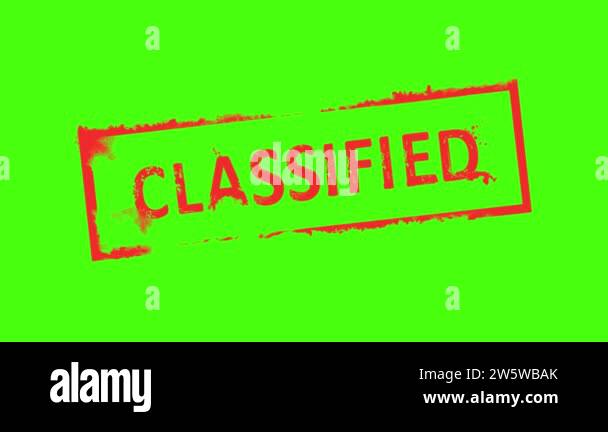 "classified" "certified original" "authorized" 3D Animated Stamp ...