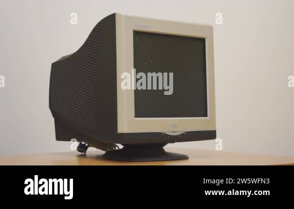 Old retro crt monitor Stock Videos & Footage - HD and 4K Video Clips ...