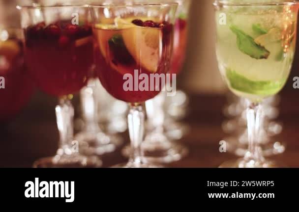 Cocktail party table setting Stock Videos & Footage - HD and 4K Video ...