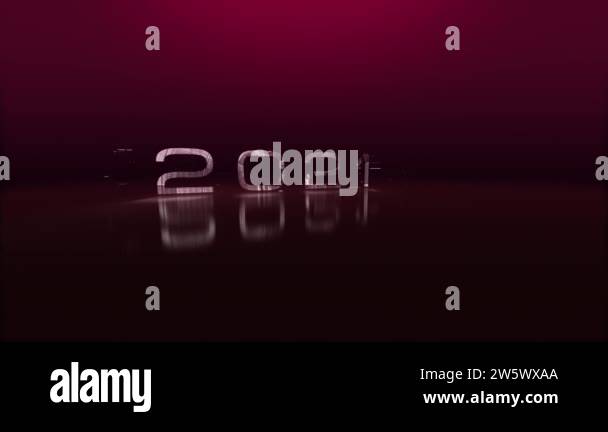 2021 New Normal cinematic title trailer background concept. 4K 3D ...