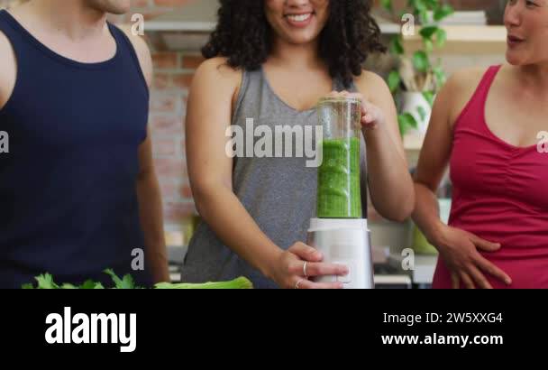 Healthy lifestyle diverse young Stock Videos & Footage - HD and 4K ...