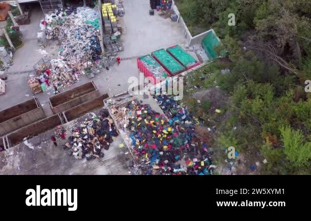 Sorted baled garbage recycling Stock Videos & Footage - HD and 4K Video ...