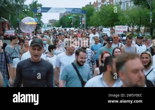 People marching together Stock Videos & Footage - HD and 4K Video Clips ...