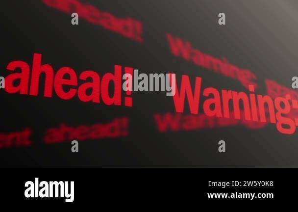 Warning, graphic content ahead. Violent content warning. Red text ...