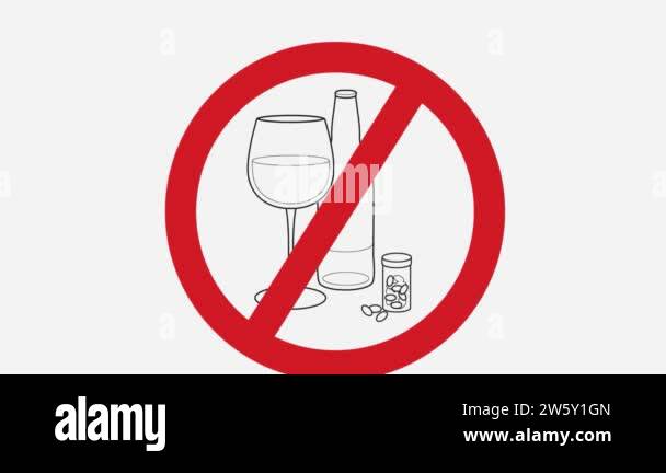 Alcohol ban sign Stock Videos & Footage - HD and 4K Video Clips - Alamy