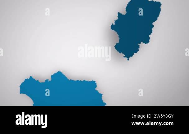 Motion Graphics Animated Map of Spain Forming - White Stock Video ...