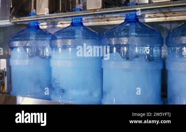 Water factory - Water bottling line for processing and bottling pure ...