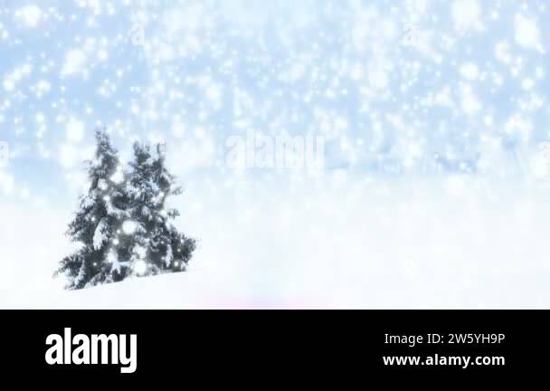 Snow falling winter wonderland Stock Videos & Footage - HD and 4K Video ...