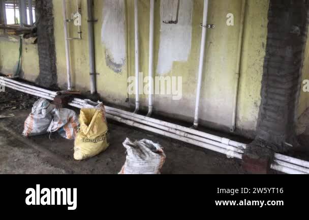 Jun 19, 2021, Polymer Coating Plastering on Structural Columns of 25 ...