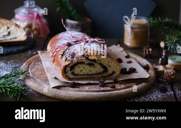 Fresh baked poppy cake sugar Stock Videos & Footage - HD and 4K Video ...