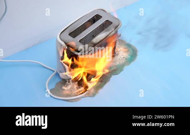 Toaster fire Stock Videos & Footage - HD and 4K Video Clips - Alamy