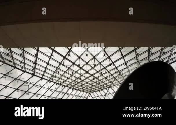 Glass pyramid roof ceiling Stock Videos & Footage - HD and 4K Video ...