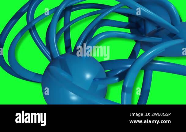 Abstract organic shape using as modern science fiction background - 3d ...
