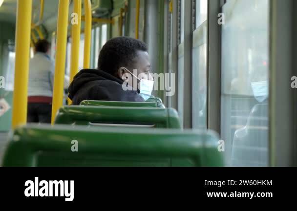 Man alone on bus Stock Videos & Footage - HD and 4K Video Clips - Alamy