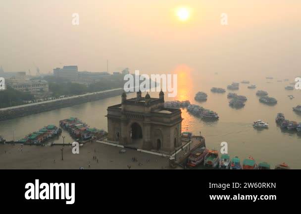Bombay gate gateway of india Stock Videos & Footage - HD and 4K Video ...