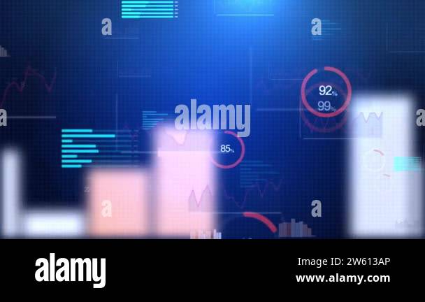 Business charts graphs infographics Stock Videos & Footage - HD and 4K ...