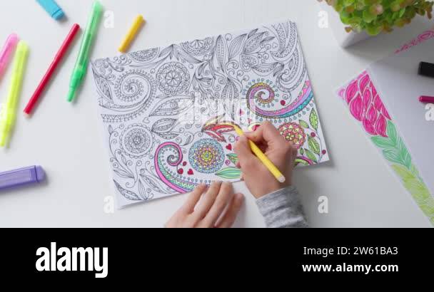 Drawing as a hobby Stock Videos & Footage - HD and 4K Video Clips - Alamy