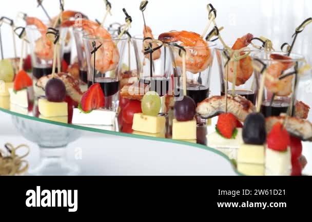Fish canapes Stock Videos & Footage - HD and 4K Video Clips - Alamy