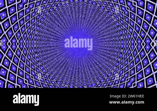 Abstract blue color circular small geometric patterns seamlessly ...