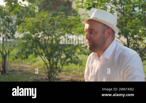 a little boy hugs his beloved father, dad is in the arms of his son ...