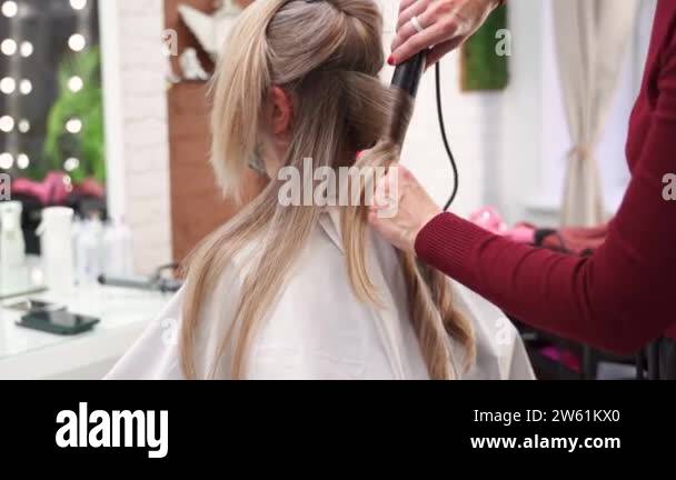 Hair curl strand Stock Videos & Footage - HD and 4K Video Clips - Alamy
