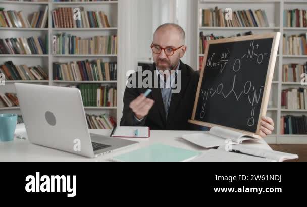 Online course senior professor Stock Videos & Footage - HD and 4K Video ...