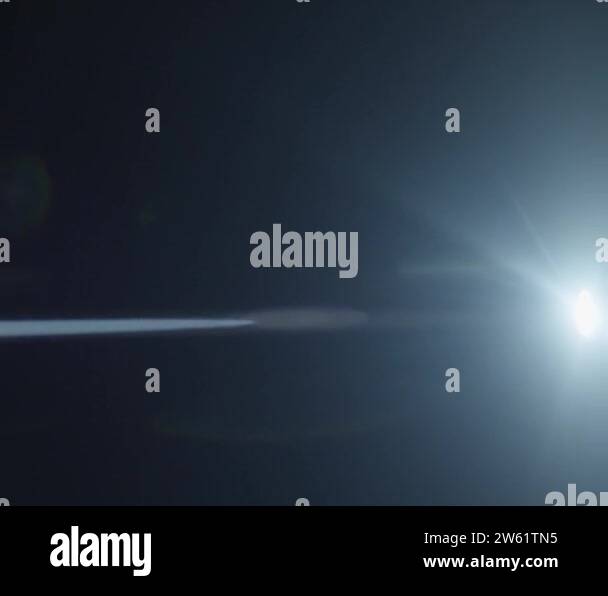 Techy blue optical lens flares transition that is a seamless loop with ...