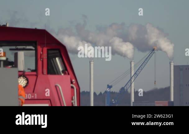 Red cargo train in Stock Videos & Footage - HD and 4K Video Clips - Alamy