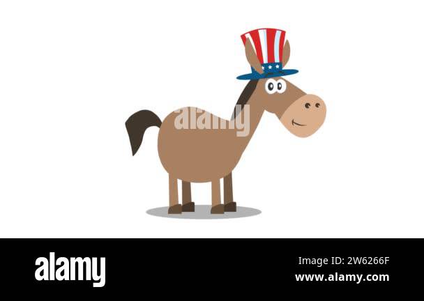 Donkey cartoon illustration Stock Videos & Footage - HD and 4K Video ...