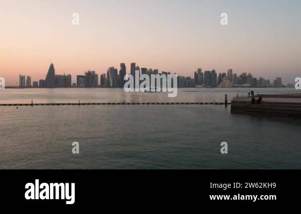 Arabian arabic gulf skyline corniche Stock Videos & Footage - HD and 4K ...